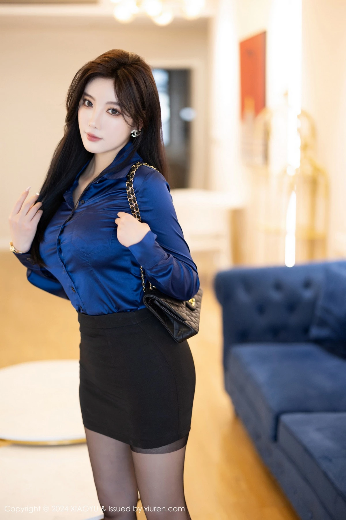 [XIAOYU]高清写真图 2024.05.10 VOL.1240 杨晨晨Yome 黑丝美腿-秀人网